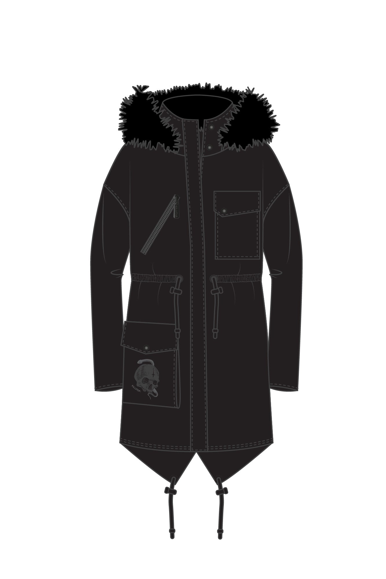 Lost Nostalgia Parker Coat