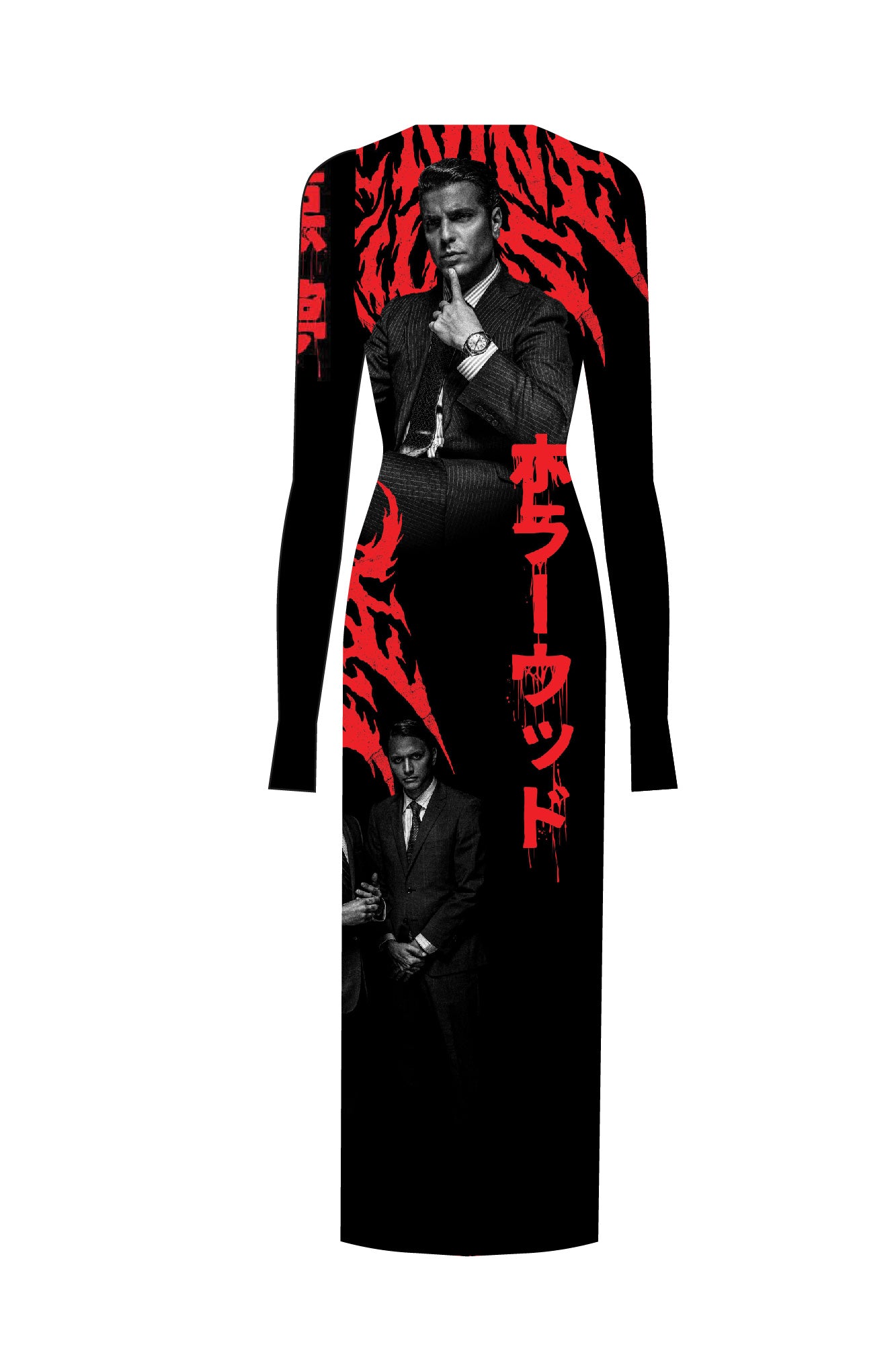 Welcome To Horrorwood Maxi Dress (PLUS)